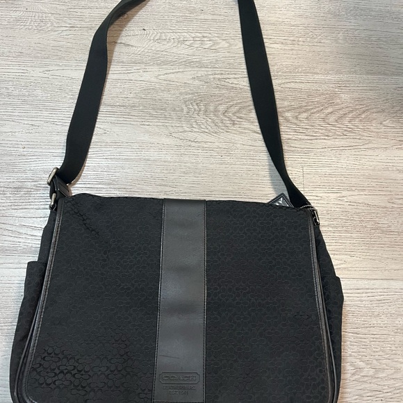 Coach | Bags | Coach Charcoal Gray Messenger Bag | Poshmark